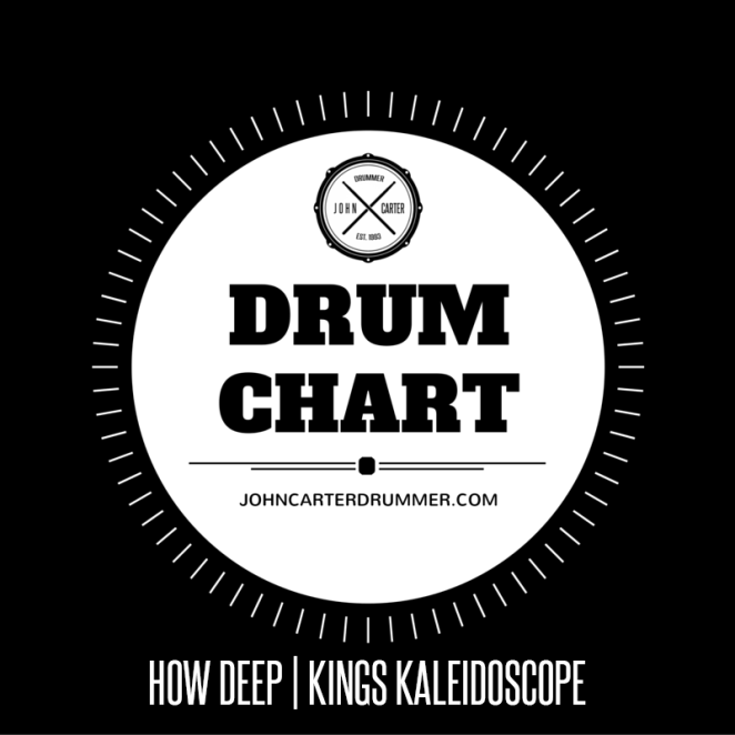 DRUM CHART – HOW DEEP – John Carter Drummer